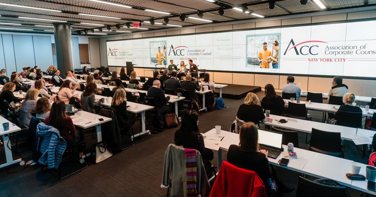 ACC New York City Chapter hosts Conference on Being Future-Ready | ACC ...