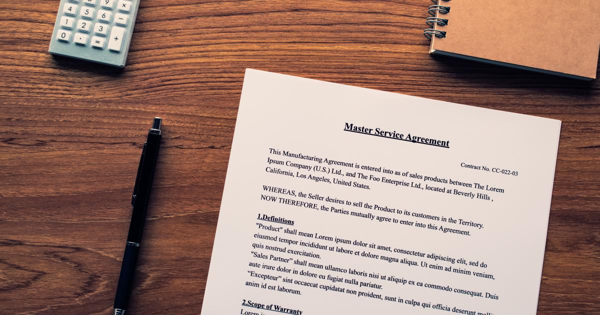 Top 4 Reasons Vendor Agreements Fail | ACC Docket